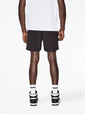 Amiri Drip Logo Print Swimming Trunks