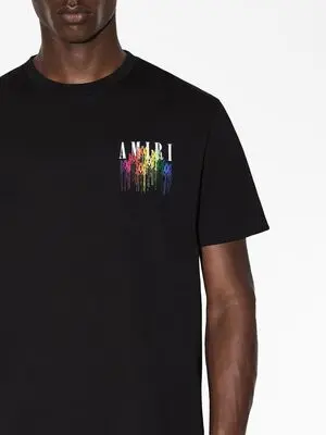 Amiri Drip Cotton-jersey T-shirt