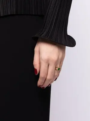 Yvonne Léon 9kt Yellow Coeur Ring