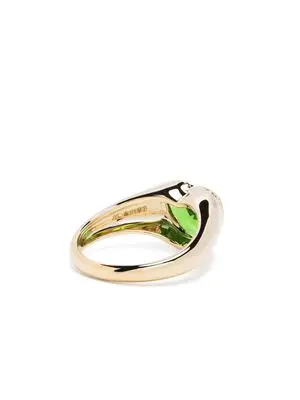 Yvonne Léon 9kt Yellow Coeur Ring