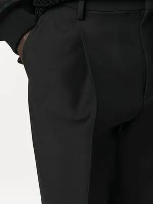 Valentino Garavani Cropped Tailored Trousers - Black