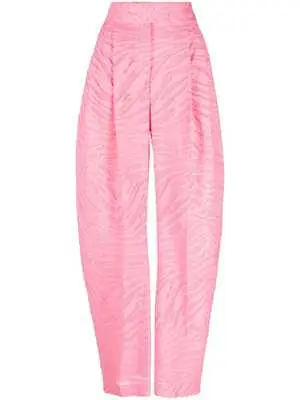 Attico Zebra-pattern Trousers