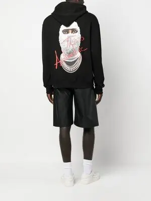 IH NOM UH NIT Graphic-print Cotton Hoodie