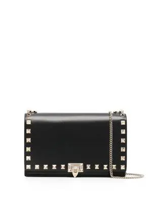 Valentino Garavani Rockstud Wallet-on-chain - Black