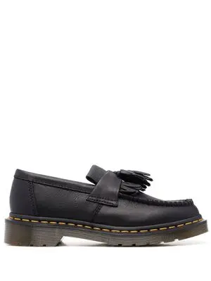 Dr. Martens Adrian Leather Tassel Loafers - Black