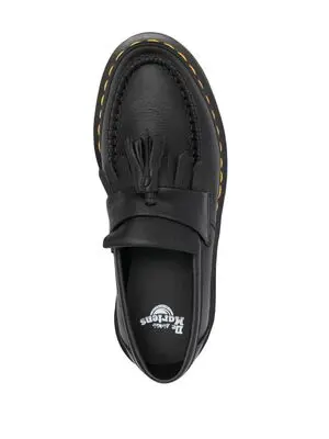 Dr. Martens Adrian Leather Tassel Loafers - Black