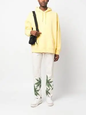 Palm Angels Palm Tree Print Straight-leg Jeans