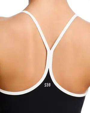 Splits59 Airweight Tank - Black/ White