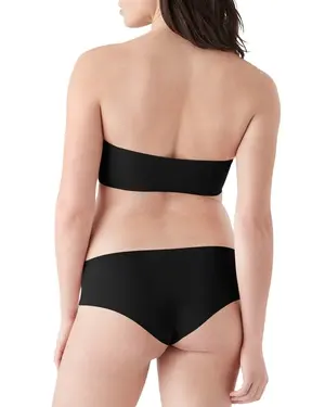 TRUE & CO Convertible Bandeau Bra - Black