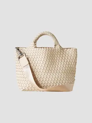 NAGHEDI St. Barths Mini Tote Bag - Ecru