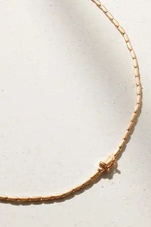 SUZANNE KALAN 18-karat Sapphire Tennis Necklace