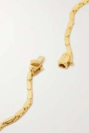 SUZANNE KALAN 18-karat Sapphire Tennis Necklace