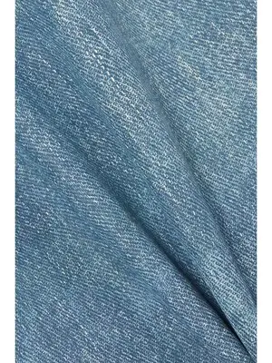 Bottega Veneta Printed Leather Straight-leg Pants - Blue