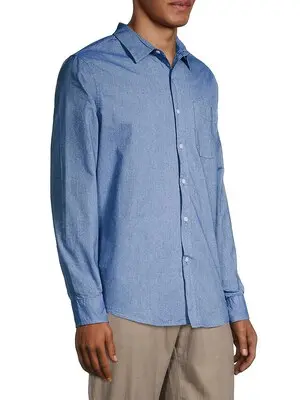 Onia Washed Oxford Long-sleeved Shirt