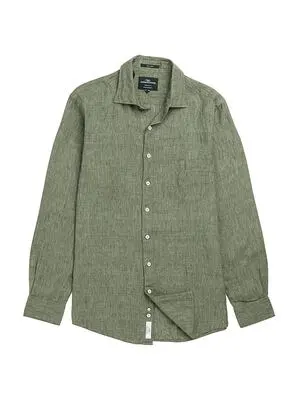 Rodd & Gunn Coromandel Textured Shirt Kelp