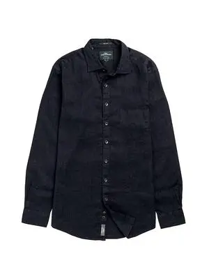 Rodd & Gunn Coromandel Textured Shirt Midnight