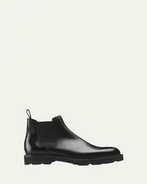 John Lobb Lawry Leather Chelsea Boots
