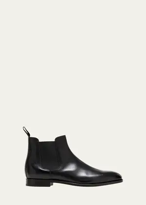 John Lobb Lawry Leather Chelsea Boots