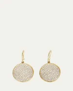 Ippolita Medium Flower Drop Earrings In 18k Gold With Diamonds