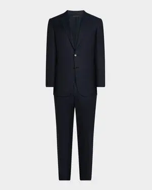 Brioni Brunico Solid Two-piece Suit - Navy