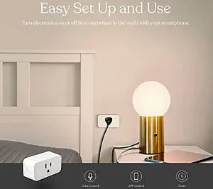 BRIGHTECH Indoor Timer And Schedule Function Wi Fi Smart Plug