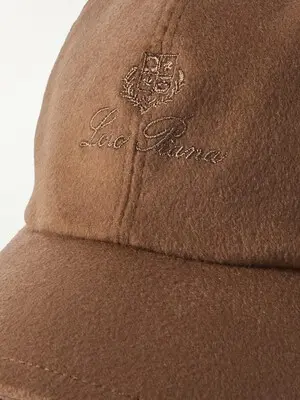 Loro Piana Logo-embroidered Storm System® Baby Cashmere Baseball Cap