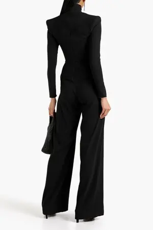 Alex Perry Morgan Cutout Crepe Jumpsuit