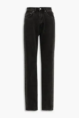 Ksubi Playback Highrise Straightleg Jeans - Black