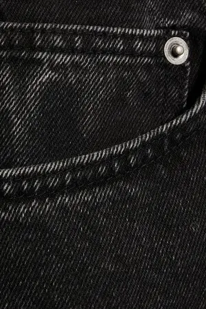Ksubi Playback Highrise Straightleg Jeans - Black