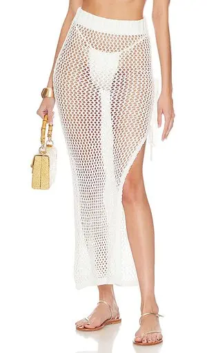Beach Riot Beach Riot Deborah Skirt In White. White