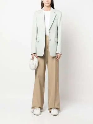 LANVIN Single-breasted Virgin Wool Blazer