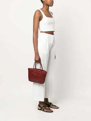Dragon Diffusion Mini Flat Gora Tote Bag - Red