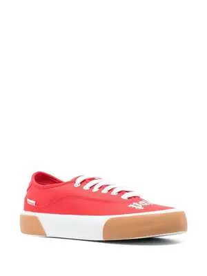 Palm Angels Logo-print Lace-up Sneakers - Red