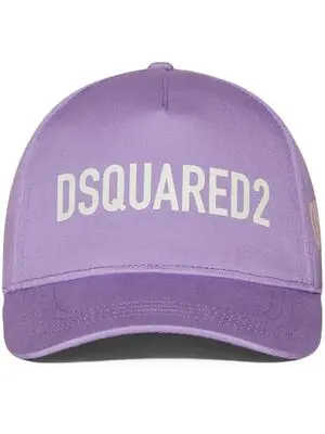 Dsquared2 Logo-print Cap - Purple