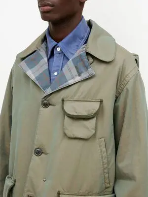 MAISON MARGIELA Distressed Cotton Shirt Jacket