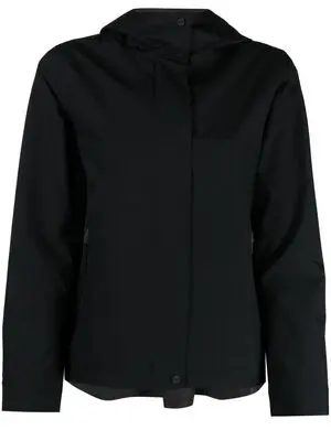 Herno Zip-fastening Hooded Jacket - Black