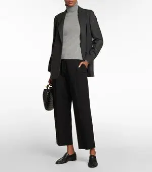 Loro Piana Parksville Cashmere Turtleneck Sweater
