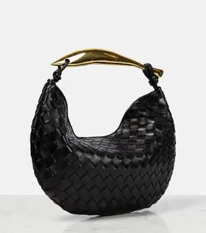 Bottega Veneta Sardine Small Shoulder Bag - Black