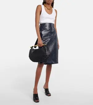 Bottega Veneta Sardine Small Shoulder Bag - Black