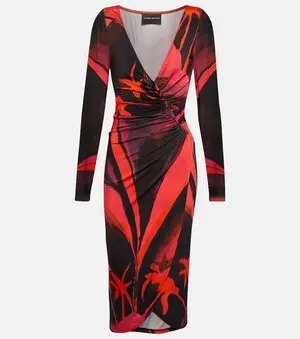 LOUISA BALLOU Summer Solstice Midi Dress - Multicoloured