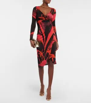 LOUISA BALLOU Summer Solstice Midi Dress