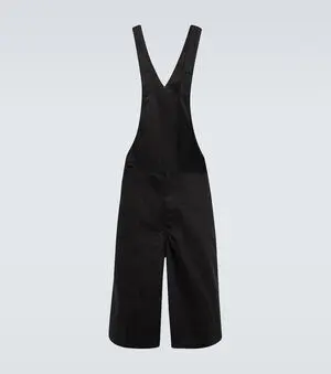 Comme Des Garçons Cotton Twill Overalls - Black
