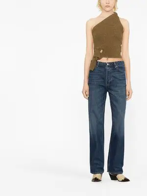 GANNI Wide Leg Jeans