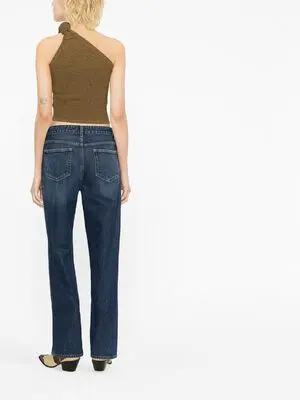 GANNI Wide Leg Jeans