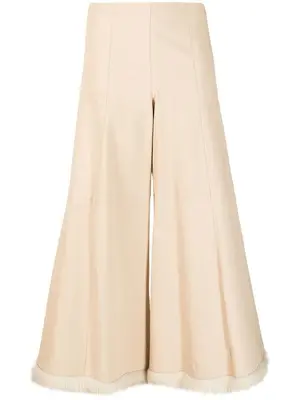 BY MALENE BIRGER High-waist Culotte Trousers - Neutrals