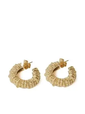 PAOLA SIGHINOLFI Amulet Half Hoop Earrings - Gold