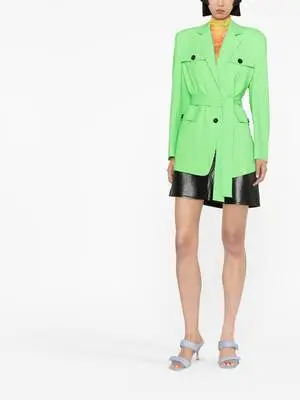 MSGM Cargo-pocket Belted Jacket