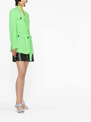 MSGM Cargo-pocket Belted Jacket