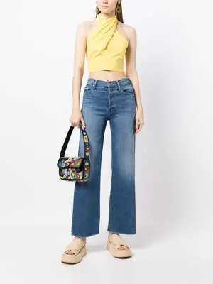 Staud Kai Halterneck Crop Top