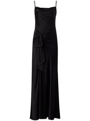 Cinq À Sept Side Slit Silk Dress